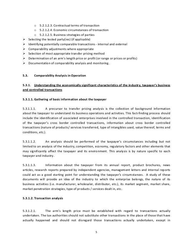 Transfer pricing: practical manual for developing countries - Chapter…
