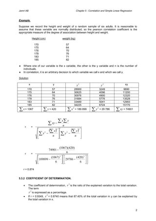 Chap5 correlation | PDF | Physics | Science