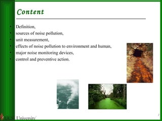 Noise Pollution | PPT
