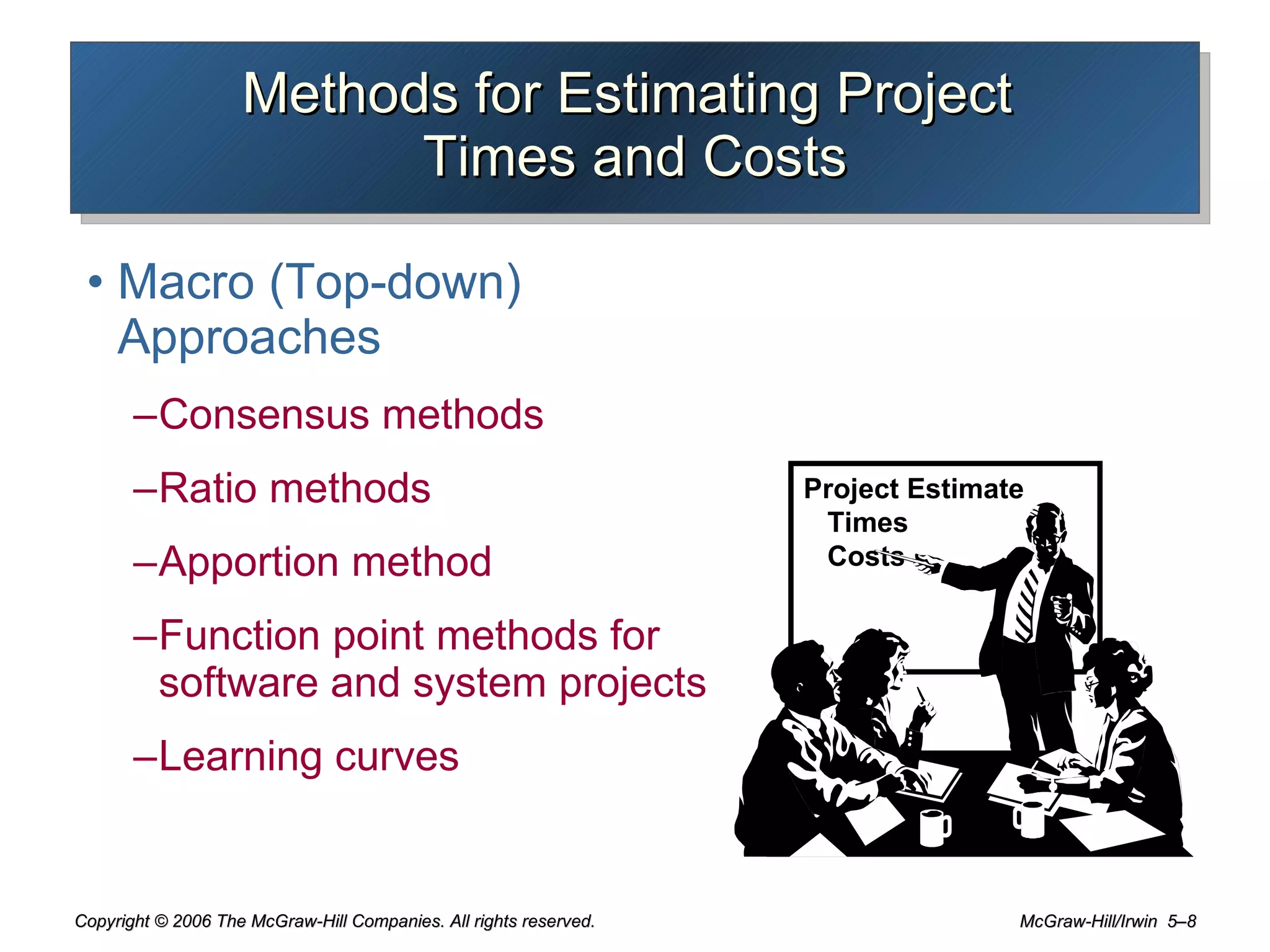 Chap 5 Estimating Project Times | PPT
