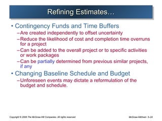 Chap 5 Estimating Project Times | PPT