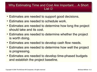 Chap 5 Estimating Project Times | PPT