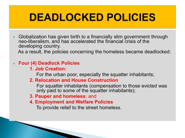 CHAP 5 HOUSING THEORY.pptx | Government Support and Welfare | Financial ...