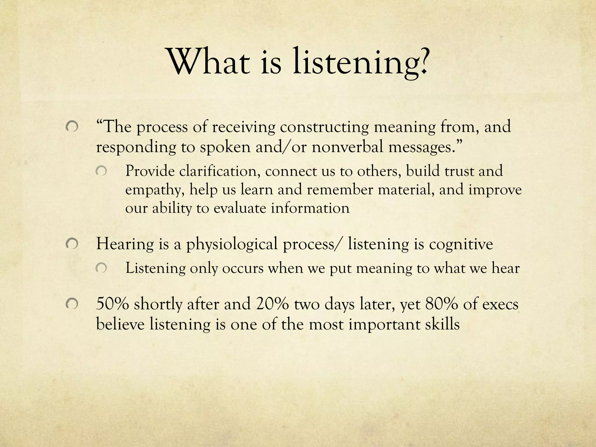 Chap5: Listening and Responding | PPT