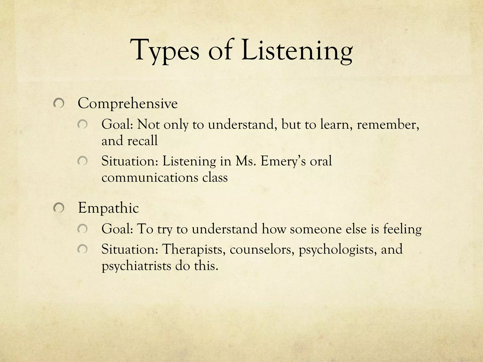 Chap5: Listening and Responding | PPT