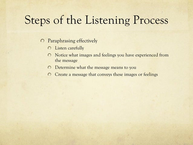 Chap5: Listening and Responding | PPT