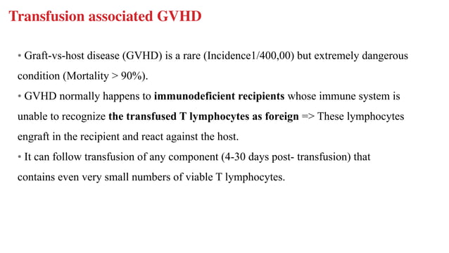 transfusion reactions during and after transfusion | PPT | Free Download