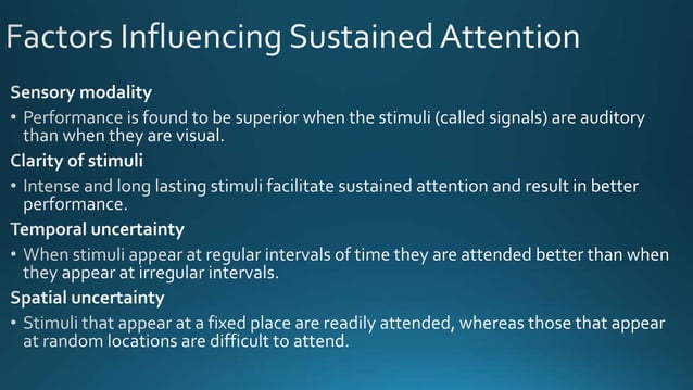 chap 5 Sensory, attentional and perceptual processes.ppt | Artificial ...