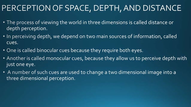 chap 5 Sensory, attentional and perceptual processes.ppt | Artificial ...
