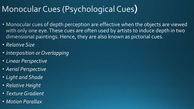 chap 5 Sensory, attentional and perceptual processes.ppt | Artificial ...