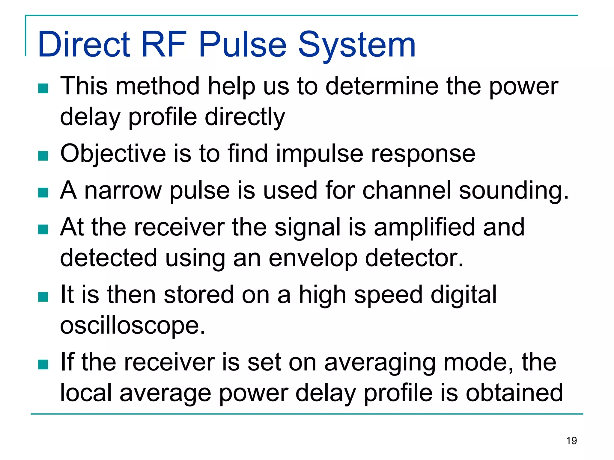 Chap 5 (small scale fading) | PPTX