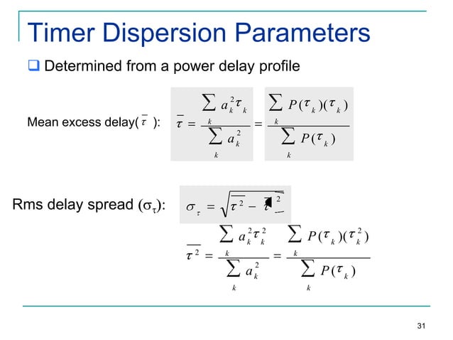 Chap 5 (small scale fading) | PPTX