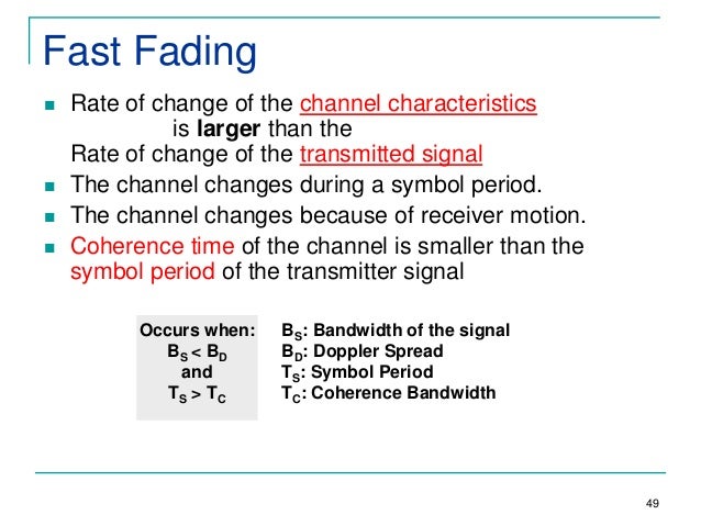 Chap 5 (small scale fading)