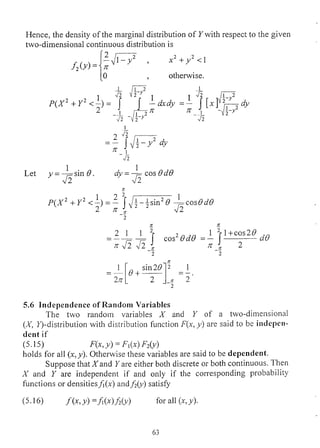 two dimensional random variable | PDF