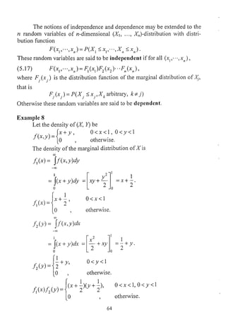 two dimensional random variable | PDF