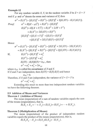 two dimensional random variable | PDF