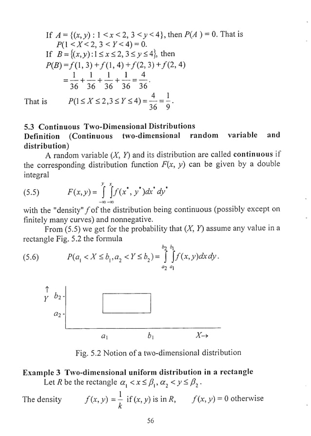 two dimensional random variable | PDF