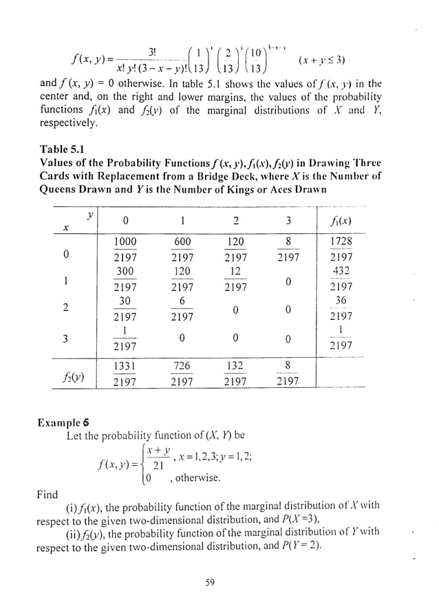 two dimensional random variable | PDF