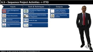 Chap 6.3 Sequence Activity | PPT