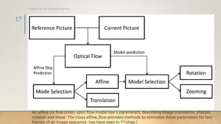 CV_Chap 6 Motion Representation | PDF