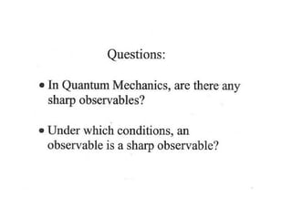 chap6.ppt quantum mechanics and operators | PPT