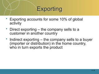 Chapter 6 Global Marketing Management Planning and organization | PPTX ...