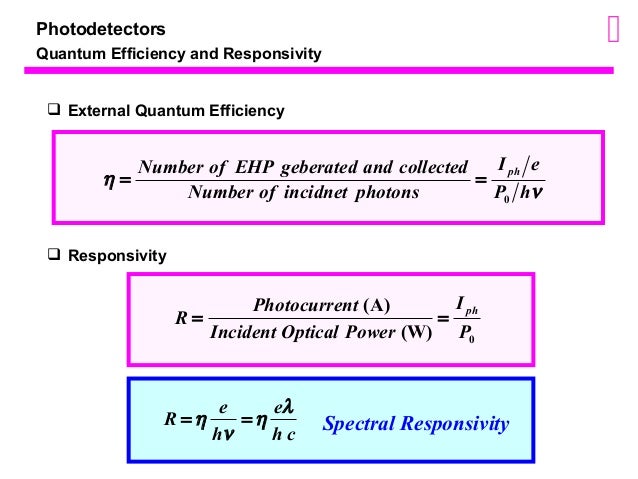 Chap6 photodetectors