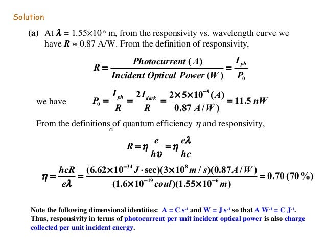 Chap6 photodetectors