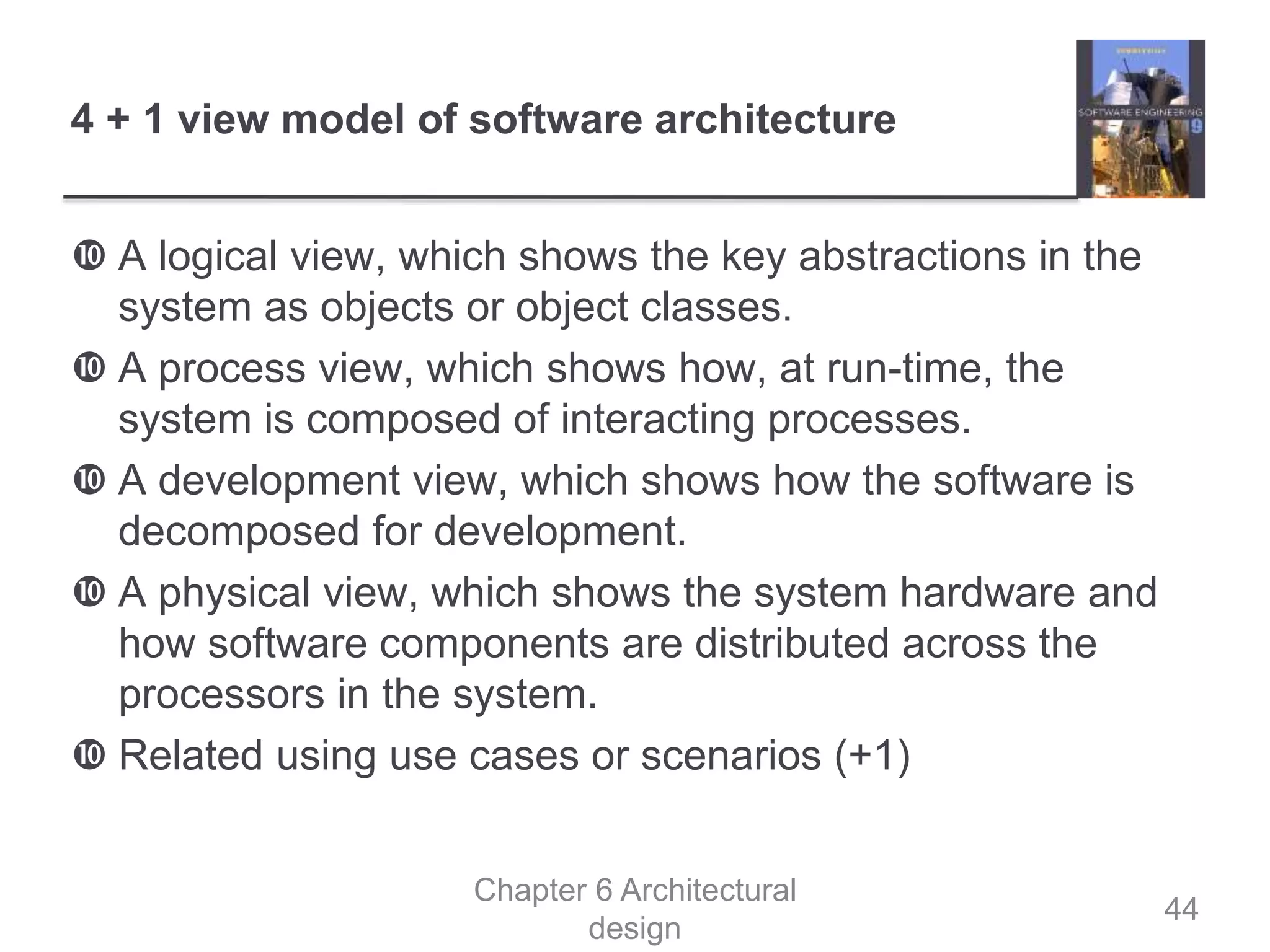 Chap 6 - Software Architecture Part 1.pptx