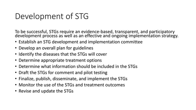 Chap 6-Standard Treatment Guideline.pptx | Cancer | Diseases and Conditions