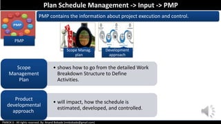 Chap 6.1 Plan Schedule Management | PDF