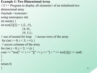 Chap 6 c++ | PPT