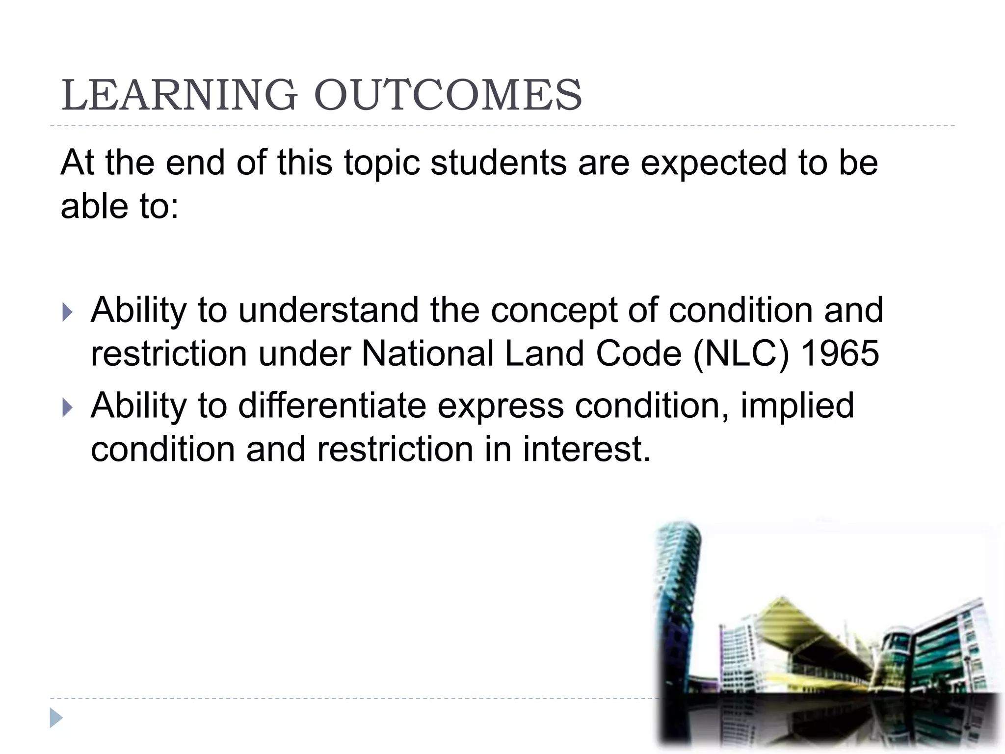 Chap 6 _Conditions and Restriction.pptx
