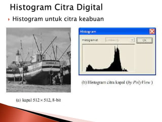 Chap 6 histogram dan operasi dasar | PPTX