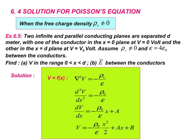 Chap6 laplaces and-poissons-equations | PPT | Physics | Science