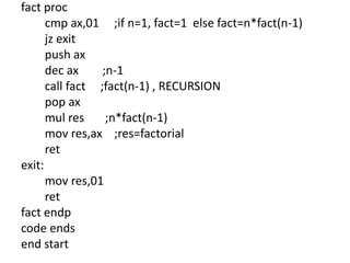 Chap6 procedures & macros | PPTX