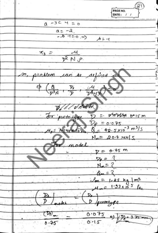 solution of chapter 6 SK SOM (PRINCIPLES OF PHYSICAL SIMILARITY AND DIMENSIONAL ANALYSIS) Third ...