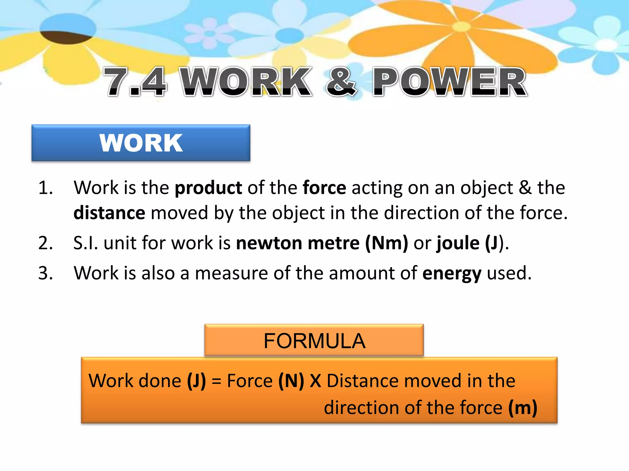 Form 2 science chapter 7 | PPTX