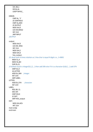chapter 7 Logic, shift and rotate instructions | PDF