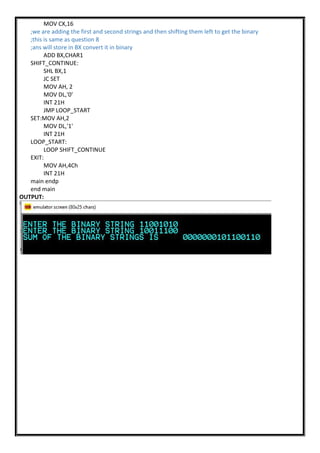 chapter 7 Logic, shift and rotate instructions | PDF