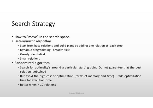 DDBMS_ Chap 7 Optimization of Distributed Queries | PDF