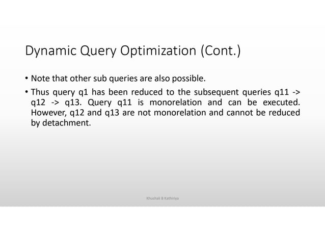 DDBMS_ Chap 7 Optimization of Distributed Queries | PDF