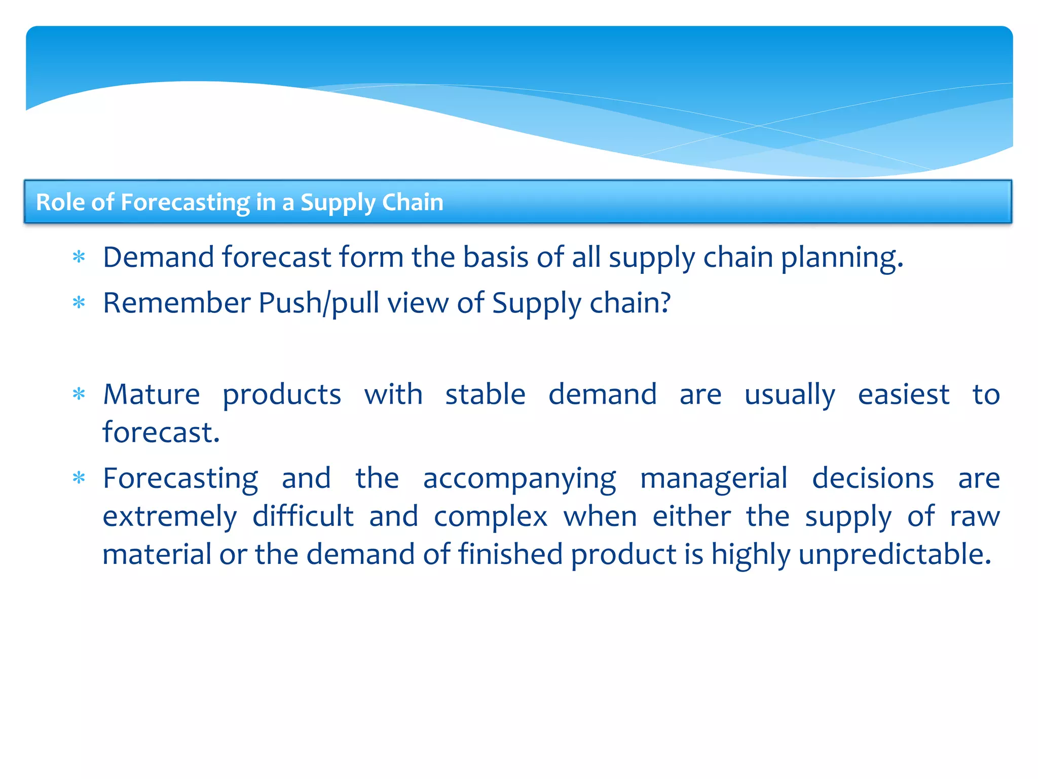 Demand forecasting | PPTX