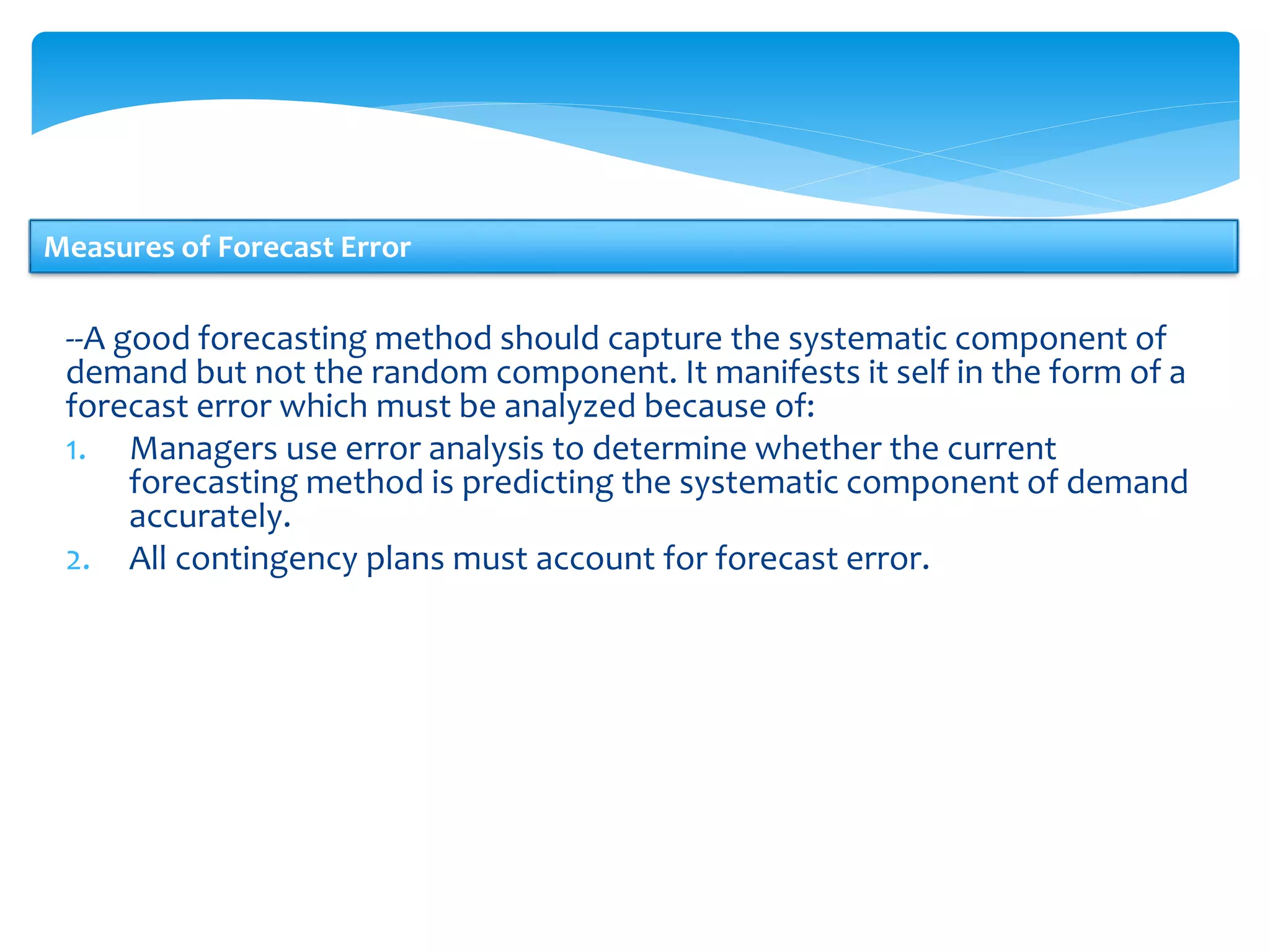 Demand forecasting | PPTX