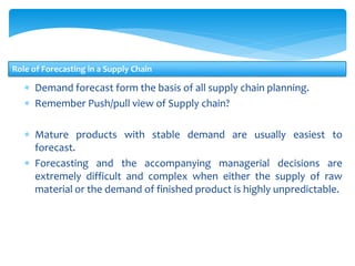 Demand forecasting | PPTX