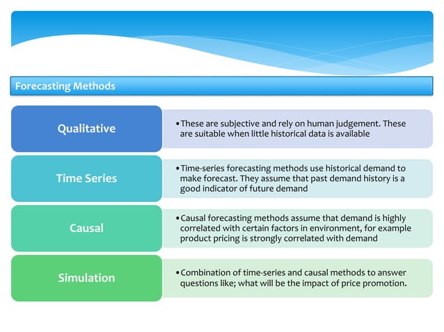 Demand forecasting | PPTX | Logistics | Business
