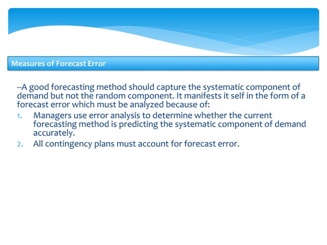 Demand forecasting | PPTX | Logistics | Business