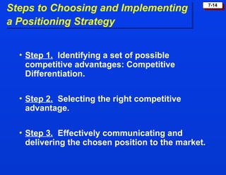 principles of marketing market chap7.ppt | Marketing and Advertising | Business