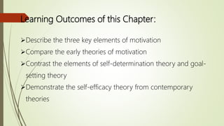 Chap 7 motivation concepts | PPTX