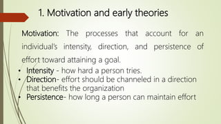 Chap 7 motivation concepts | PPTX